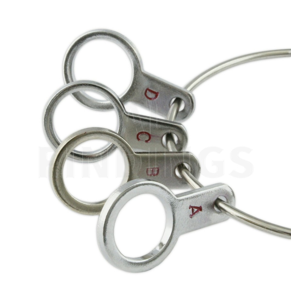 BRITISH ENGLISH SCOTTISH MEASURE FINGER SIZER RING GAUGE METAL UK SIZES ...