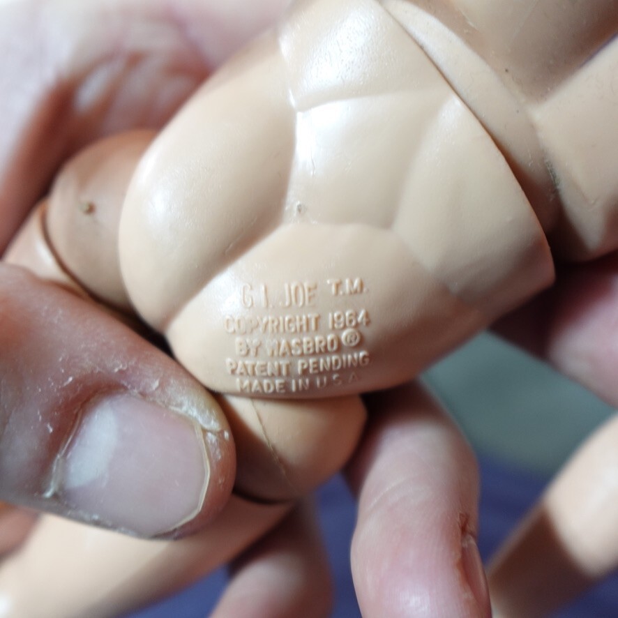 Vintage Gi Joe German Soldier 1964 SOTW Blonde Hair Accessories Clothes ...