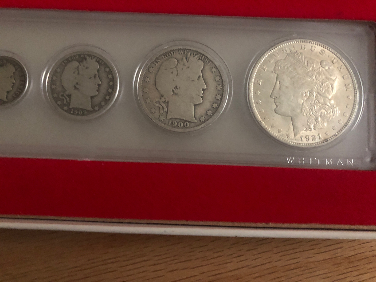 VINTAGE*U.S Type Coin Set With 4 Silver Coins | eBay