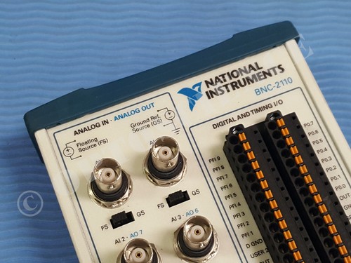 National Instruments BNC-2110 Shielded Connector Block / Breakout Box ...