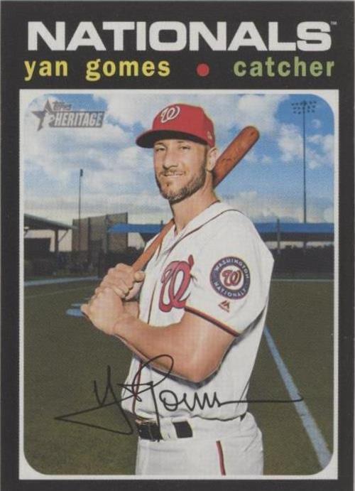 2020 Topps Heritage - Yan Gomes #127 for sale online | eBay