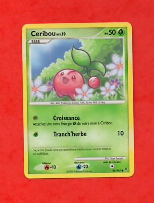 Pokémon Nr. 96/147 - CERIBOU Level 10 - KP50 (253) | eBay.de