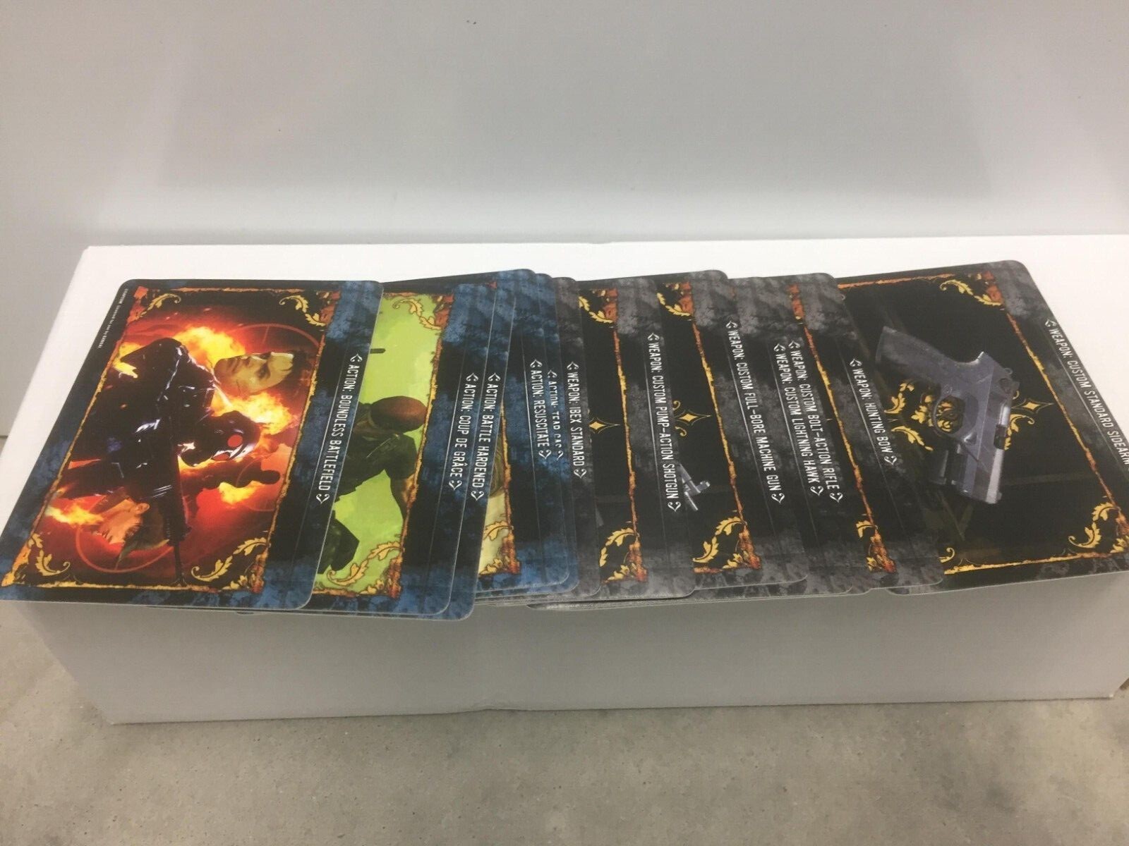 RESIDENT EVIL Deck Building Board Game, Playmat + Expansions & Promos ...