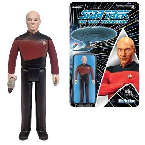 Captain Picard Star Trek The Next Generation Action Figure by Super7 ...