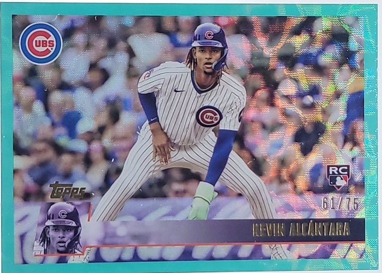 2025 Topps Archives - 1996 Topps Kevin Alcantara #101 Aqua Scope ...