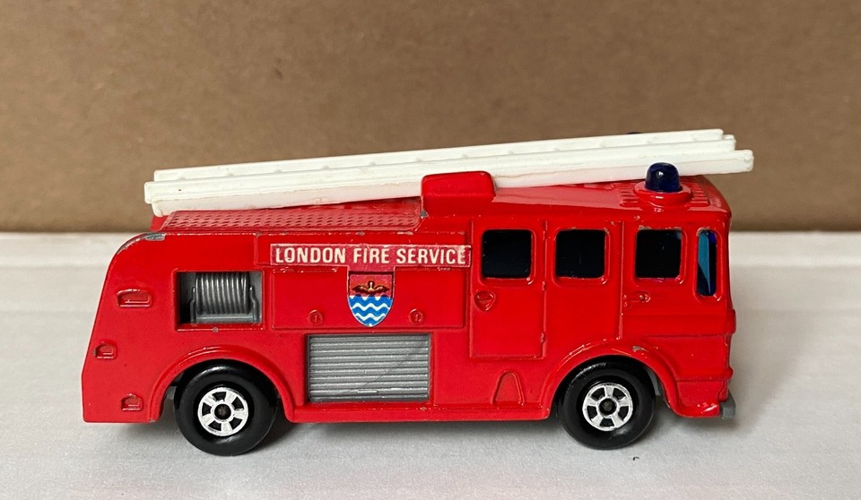 Vintage Matchbox Series No. 35 Merryweather Fire Engine | eBay