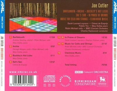 VARIOUS ARTISTS JOE CUTLER: BARTLEBOOTH; ARCHIE; BUCKLEY'S HOT LICKS ...