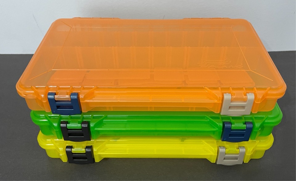 3 New Plano 3 - 28 ProLatch Stowaway 3700 Organizer Storage Tackle Box ...