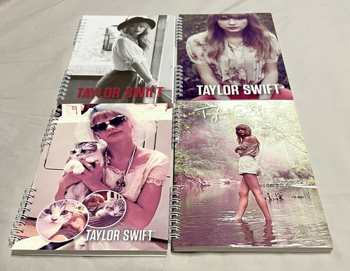 4 Taylor Swift 2012 Official Spiral Ruled Notebooks 8"×6" | eBay