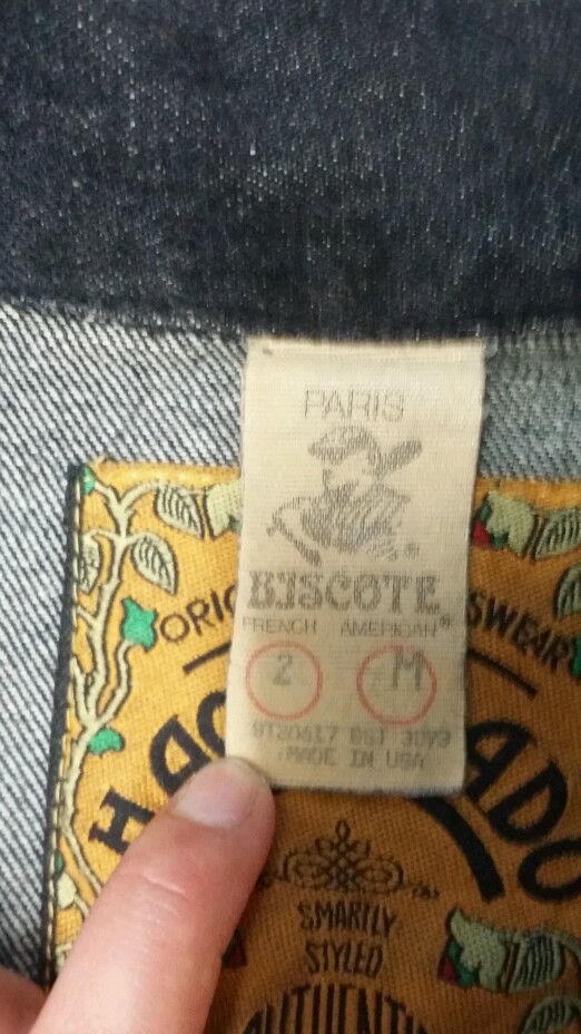 Vintage 90s Hacendado by Biscote Paris Denim Jacket M… - Gem