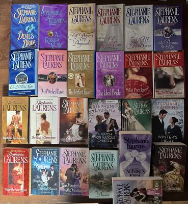 Complete Series Set CYNSTER 1-16 ++ Stephanie Laurens Lot 25 | eBay