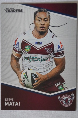 NRL Rugby League Traders In Action Series Trade Card Sea Eagles Steve ...