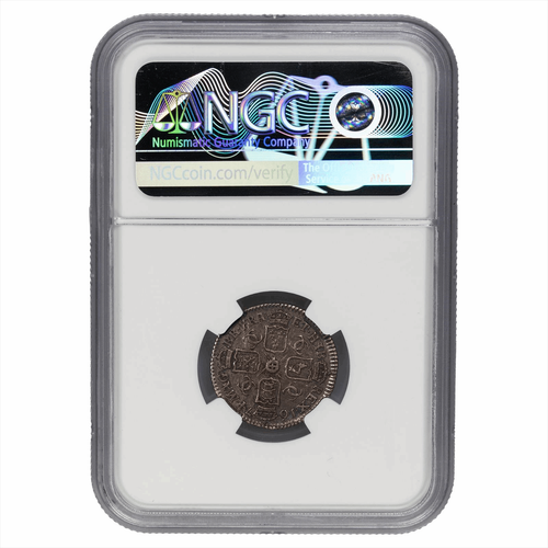 1674 England Six Pence 6P Bull-566 ESC-1512 Charles II NGC XF45 | eBay