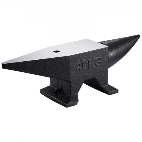 Cast Iron Anvil, 86 Lbs Single Horn Anvil with Large Countertop and ...