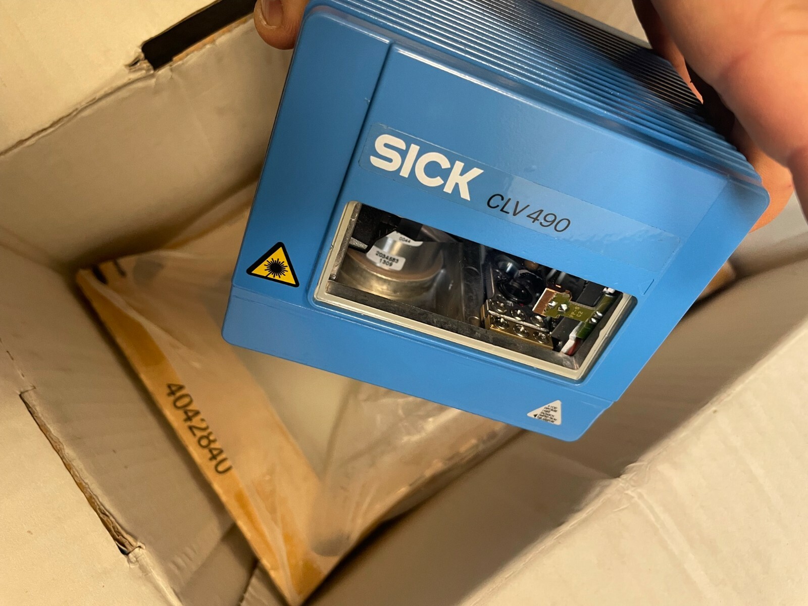 SICK Clv490-2010 Optic Barcode Scanner 18-30v 9.5w for sale online | eBay