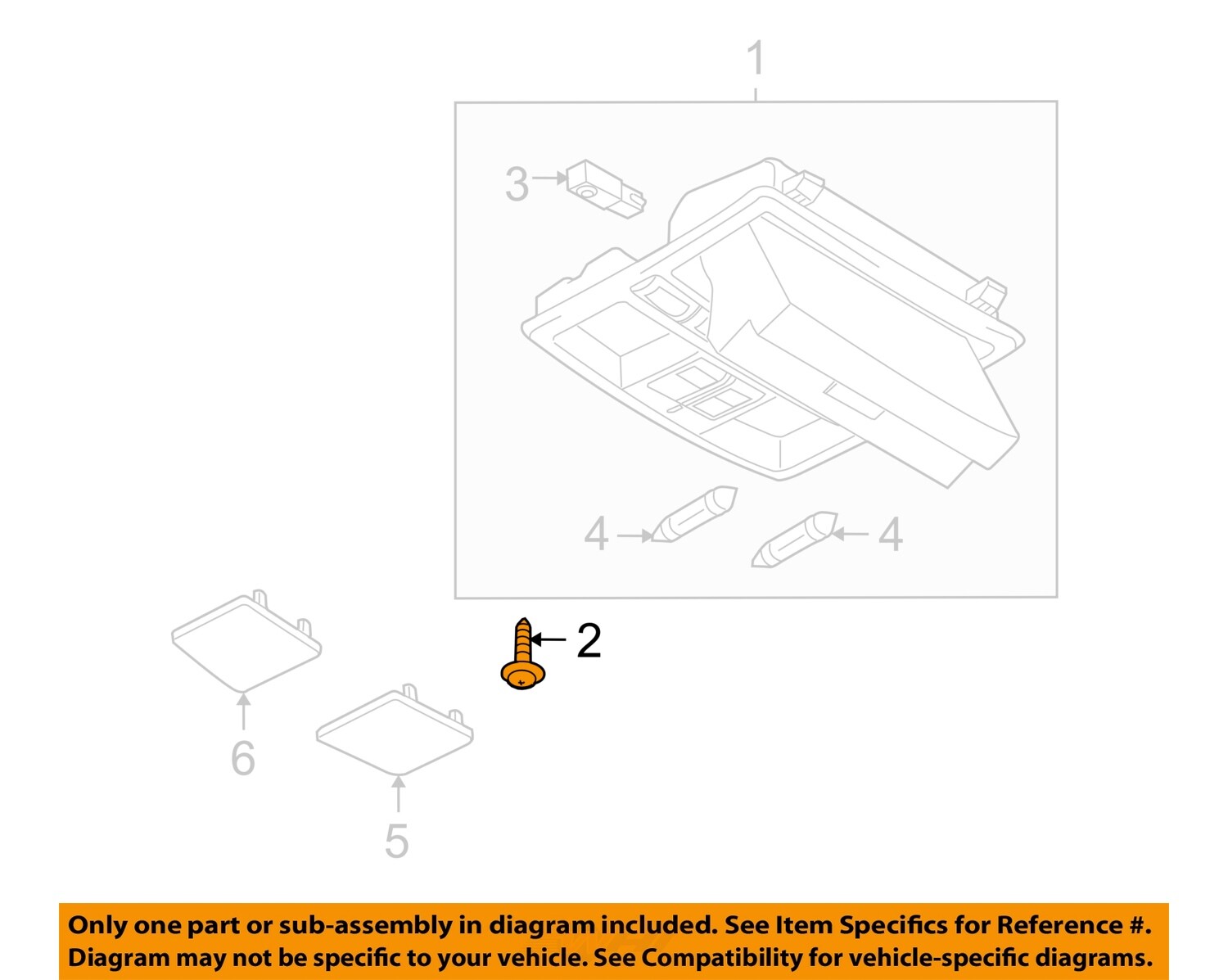 MAZDA OEM 13-16 CX-5-Overhead Console Screw 998650512B | eBay