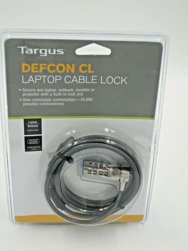 Targus DEFCON CL, Laptop cable lock | eBay