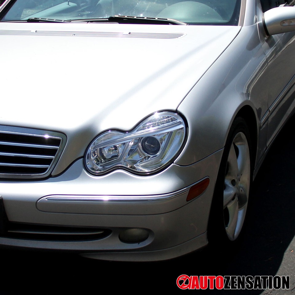 Fits 2001-2007 Mercedes Benz W203 C-Class LED Strip Signal Projector ...