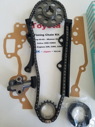 Toyota 2.4 22R - 22RE 1985-1995 OSK Made in Japan Timing Chain Kit with ...