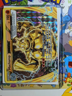Pokemon Machamp Break 60/108 - XY Evolutions - Ultra Rare Holo Pokemon ...