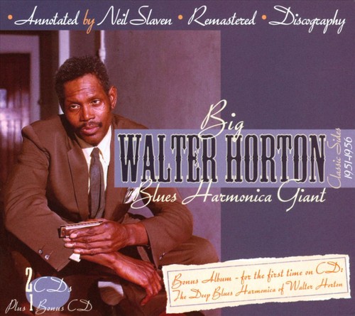 WALTER "SHAKEY" HORTON/BIG WALTER HORTON - BLUES HARMONICA GIANT ...