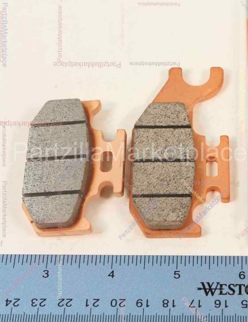 Yamaha OEM 1s3-w0046-01-00 Brake Pad Kit 2 1S3W00460100 for sale online ...