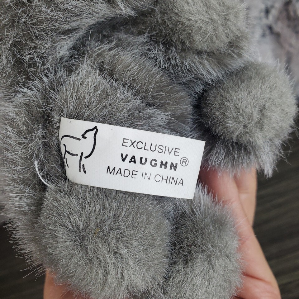 Vaughn Howling Grey Wolf Plush Stuffed Animal Alaskan Toy W/Tags 6" | eBay