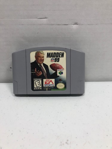 Madden NFL 99 Football N64 (Nintendo 64, 1998) 14633079074| eBay