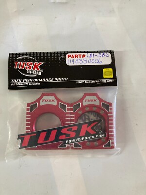 Tusk Racing Axle Block, Red, Honda CRF, 114-03-30006 | eBay