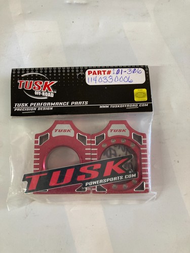 Tusk Racing Axle Block, Red, Honda CRF, 114-03-30006 | eBay