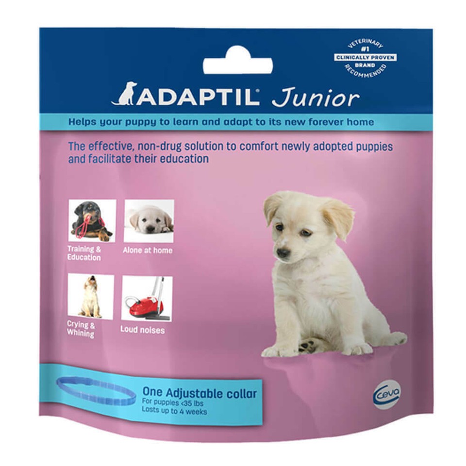 ADAPTIL (DAP) Dog Appeasing Pheromone Collar Storm Anxiety Stress ...