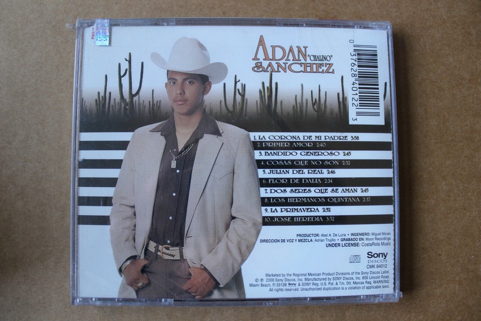 ADAN SANCHEZ LA CORONA DE MI PADRE ULTRA RARE NEW SEALED | eBay