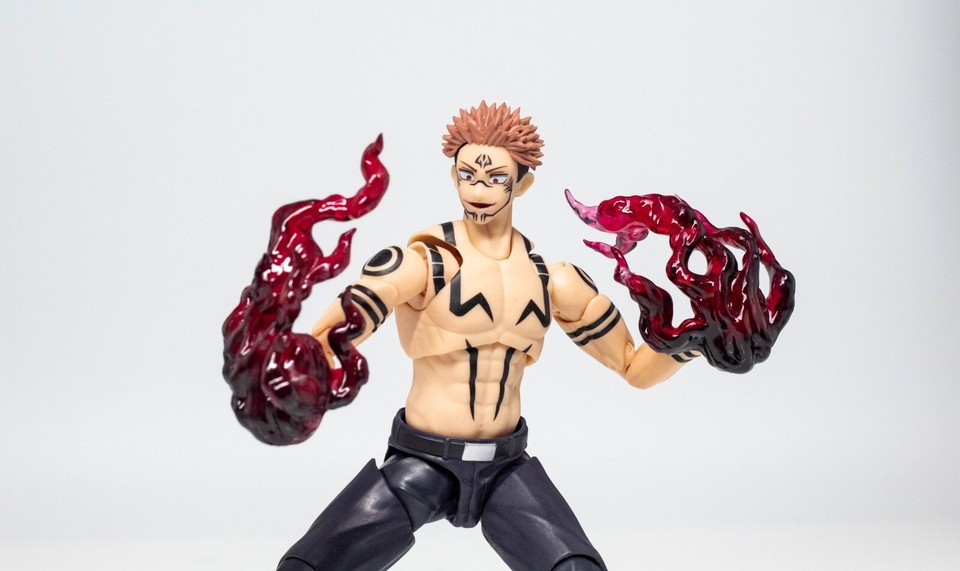 SH Figuarts Jujutsu Kaisen Sukuna Red Cursed Energy Fist Effect EFFECT ...