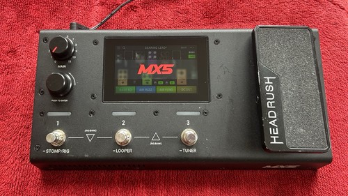 Headrush MX5 Multi-Effects Guitar Pedal With Power Supply | eBay UK