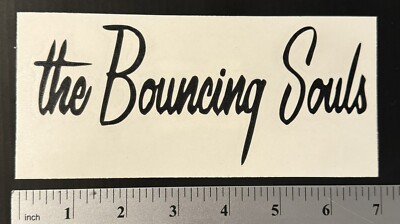 The Bouncing Souls Black Vinyl Decal Sticker 7" | eBay