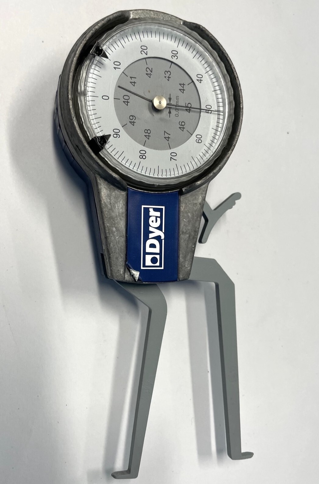 Dyer 104-206 Dial Dyer "Classic" Direct Reading ID Groove Gage, 40-50mm ...