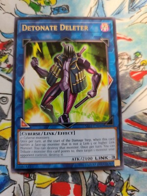 YuGioh Detonate Deleter NM SAST-EN046 Rare Card | eBay