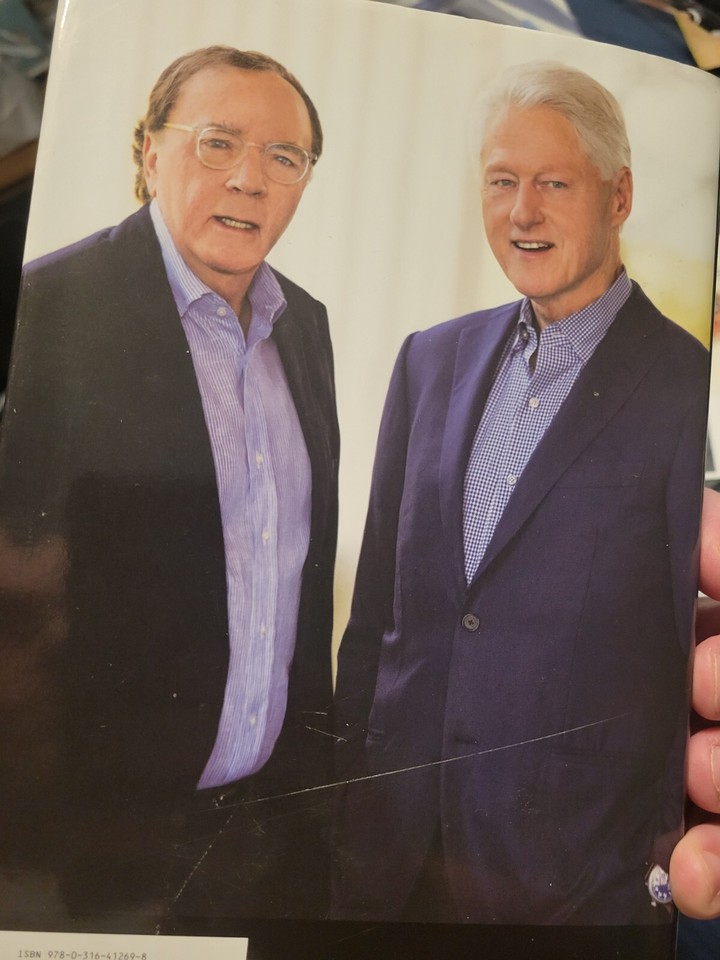 Bill Clinton James Patterson Signed Book The President Is Missing POTUS ...