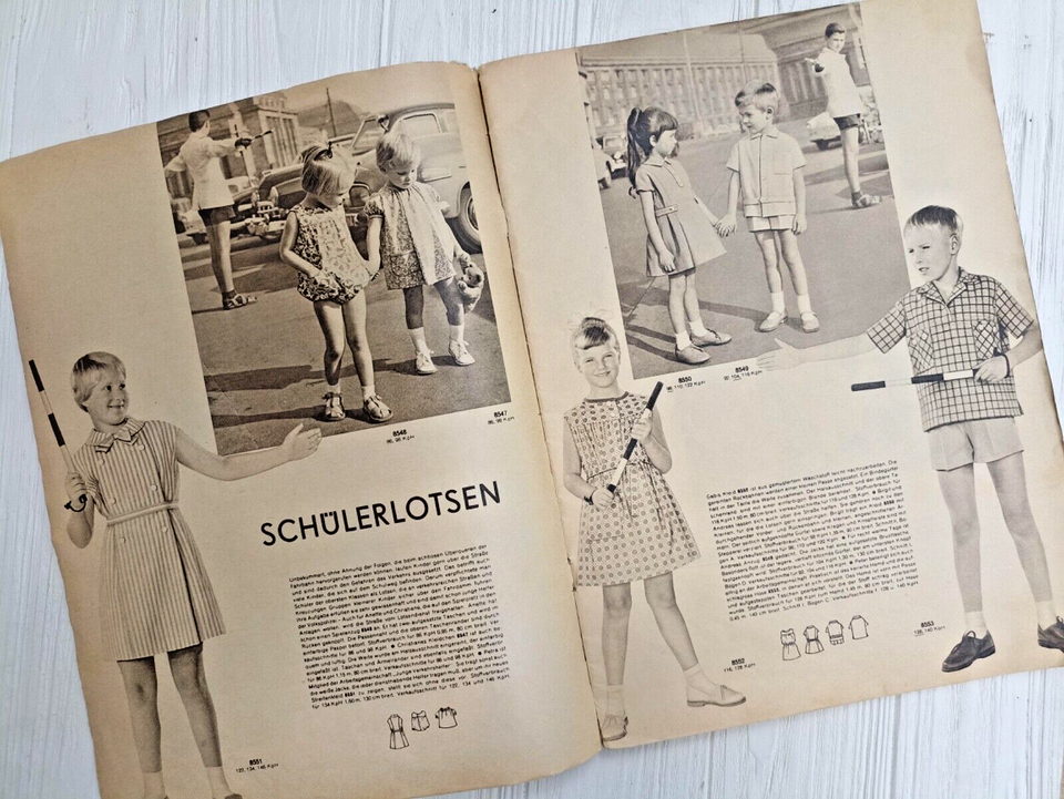 Kinderkleidung Vintage East Germany Fashion Magazine for Kids RARE | eBay