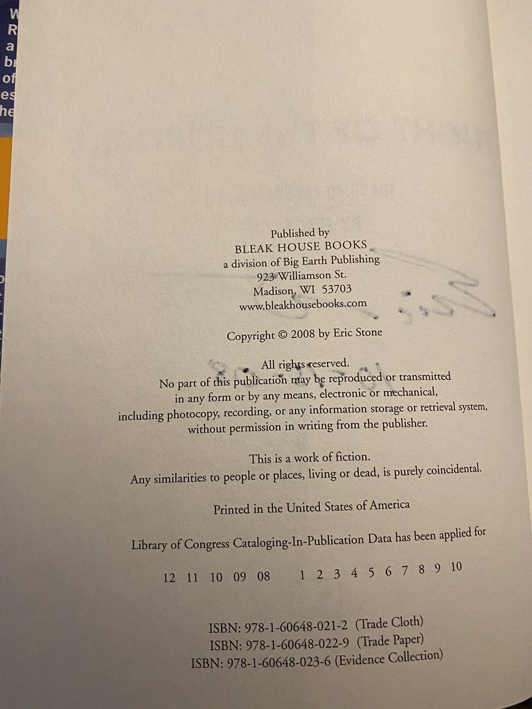 Flight of the Hornbill by Eric Stone Signed 1st Brand New 2008 Hardback ...