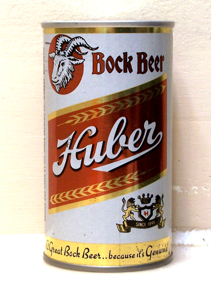 HUBER BOCK S/S beer can | eBay