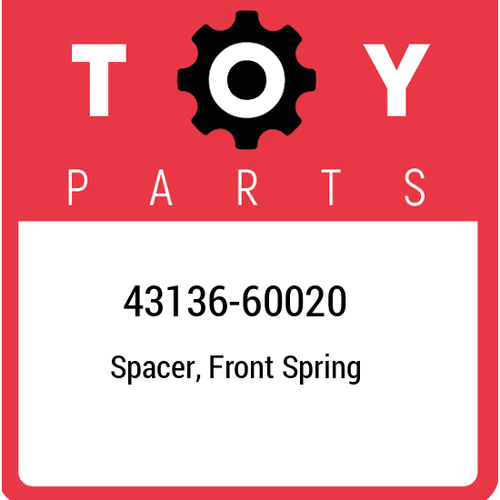 43136-60020 Toyota Spacer, front spring 4313660020, New Genuine OEM ...
