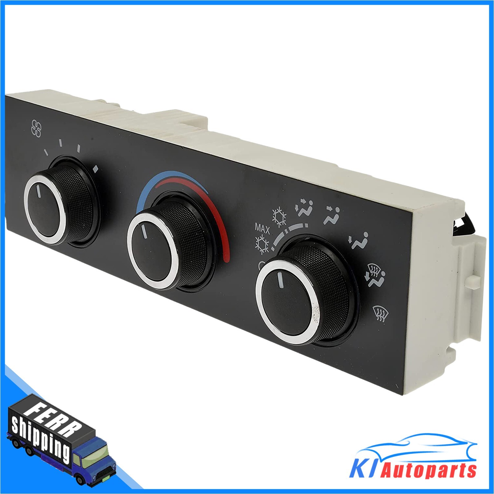 Front HVAC Control Module 599-217 For Chevrolet GMC Express 2500, 3500 ...