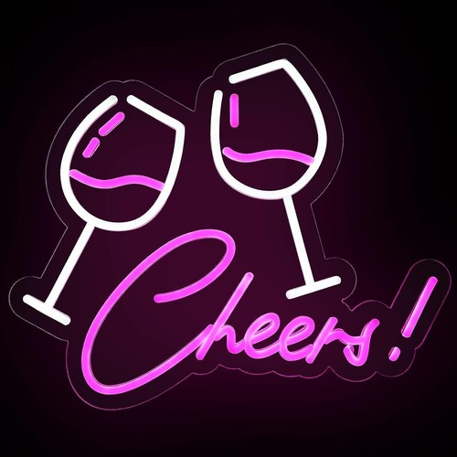 Cheers LED Light Sign 16"x14” Eco friendly in stock | eBay