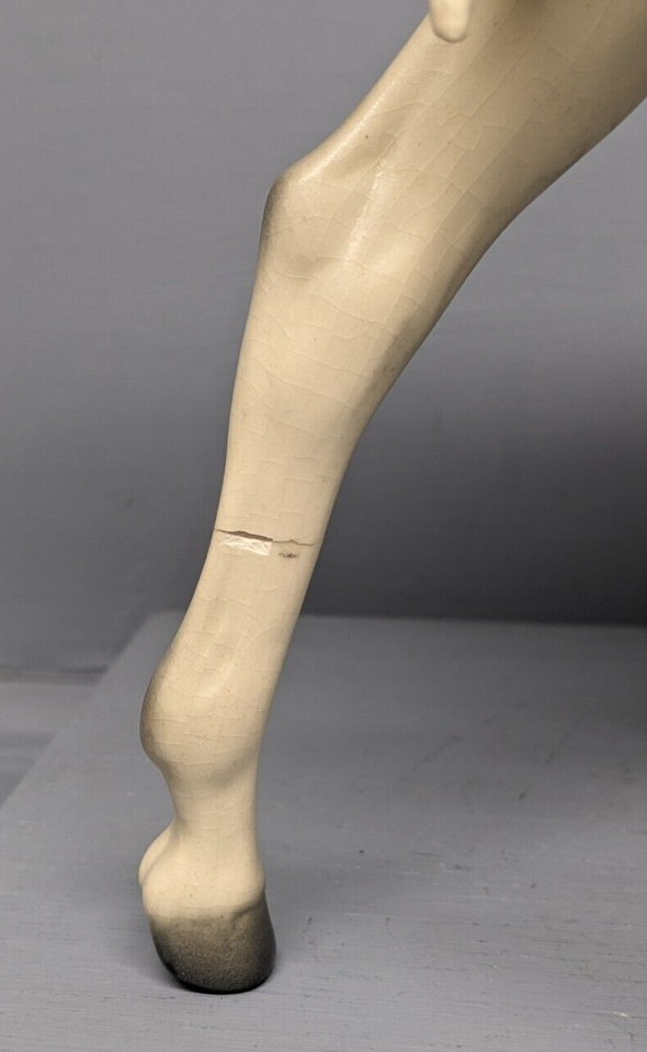 HTF Matte Hagen Renaker Large Arabian Stallion Nataf with a Repaired ...