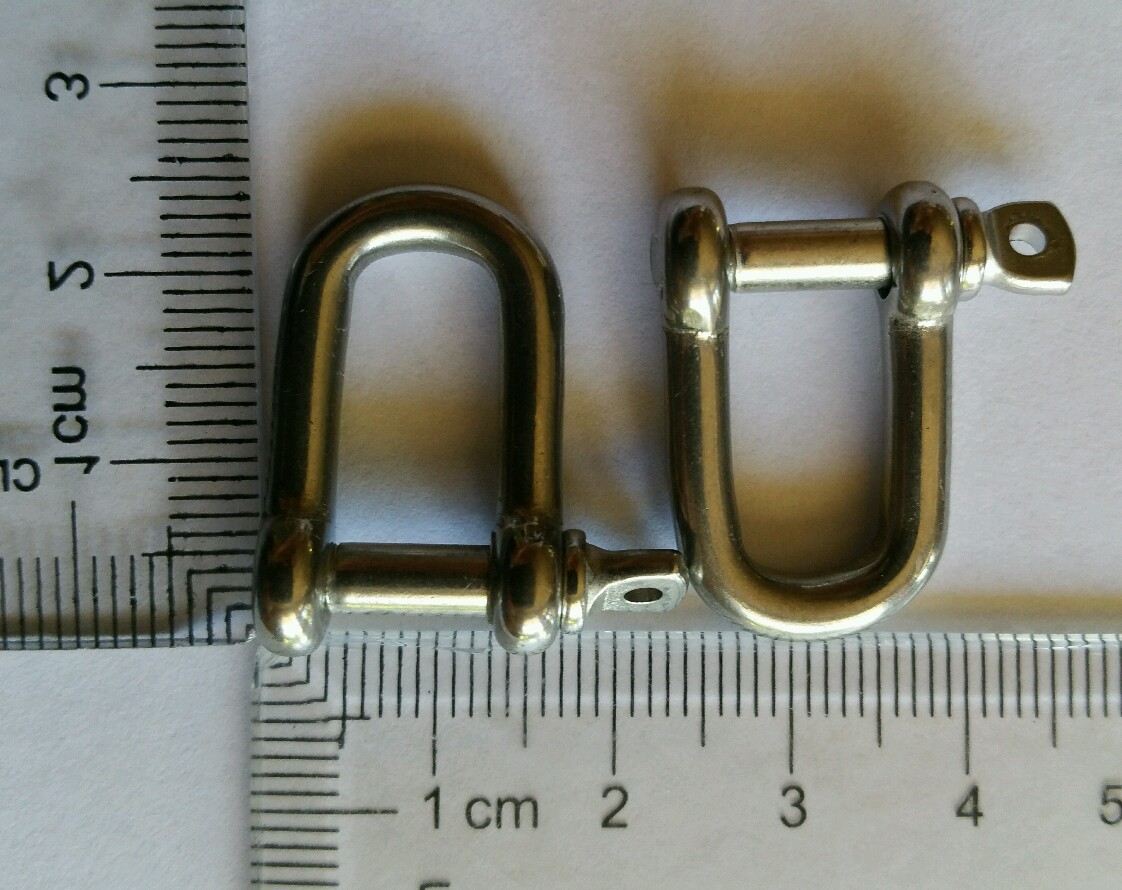 5X 316 S/S Game fishing Shackles for Rigging Hooks Tuna Marlin D ...