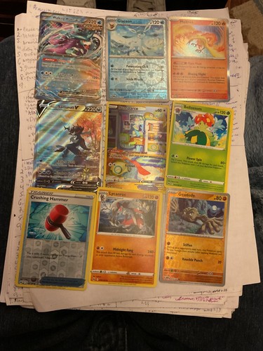 18 Pokemon TCG Rare Cards Lot Sp Illustration Samurott/Dunsparce & More ...