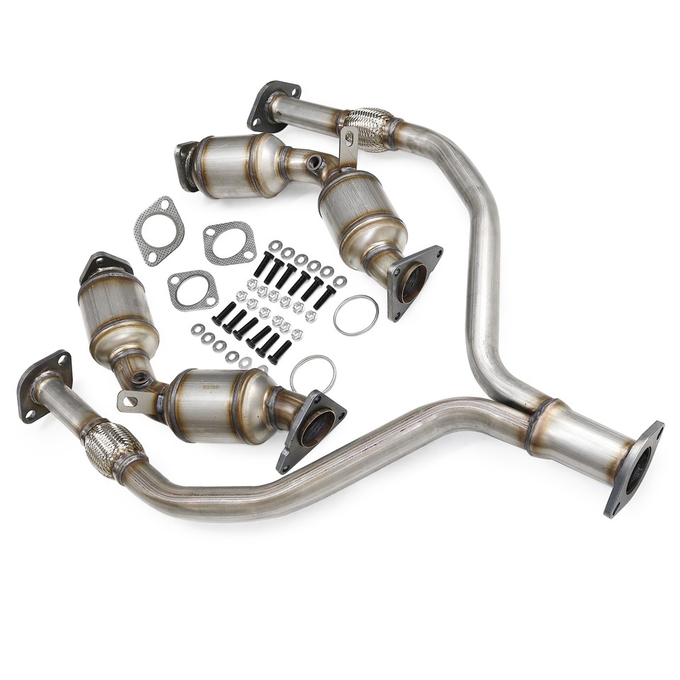 Catalytic Converter with Flex Y-Pipe Fits 2009 2010 2011-2013 Infiniti ...