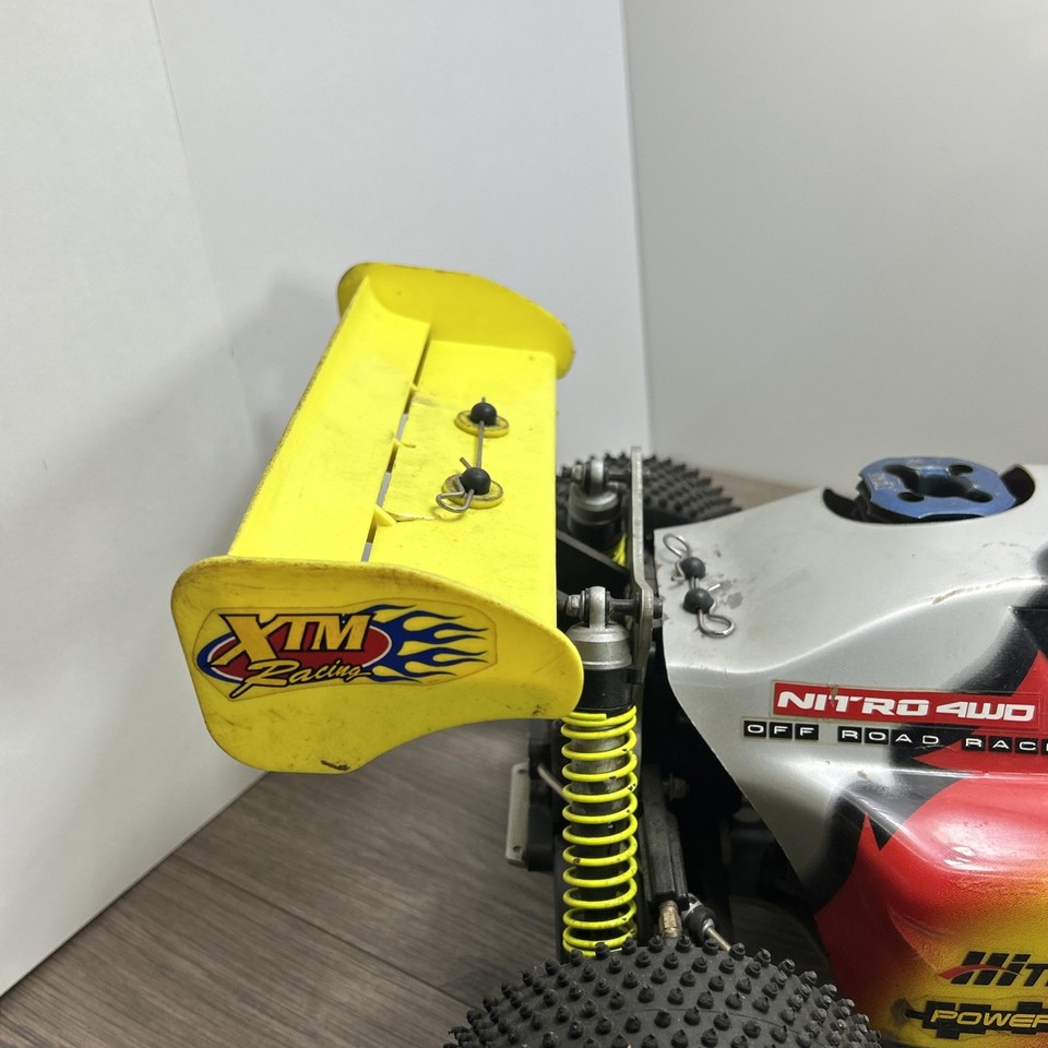 Xtm Racing RC 1/8 Buggy 4x4 Nitro 4WD Off Road Racer Hi-Tech No ...