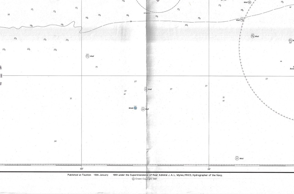Admiralty 3286 Approaches To Bonny River Africa Nigeria Marine Map ...